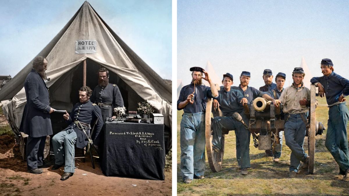 21 colorized photos from the Civil War