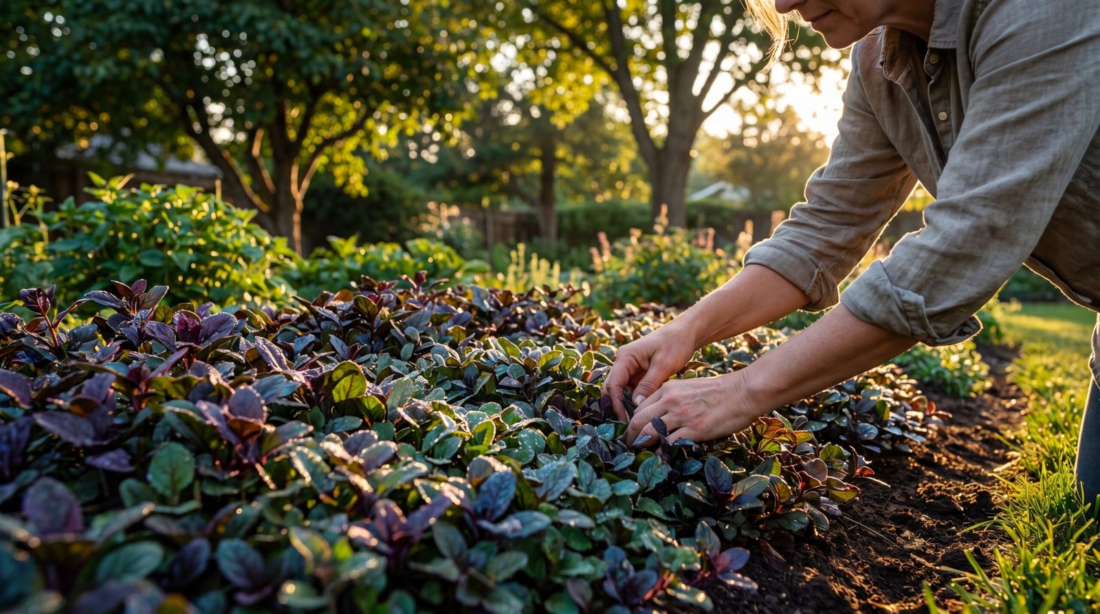 6 plants that form dense mats to keep weeds from taking over garden beds