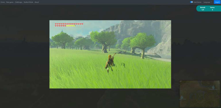Can you find any location in Zelda's Hyrule from a single screenshot?