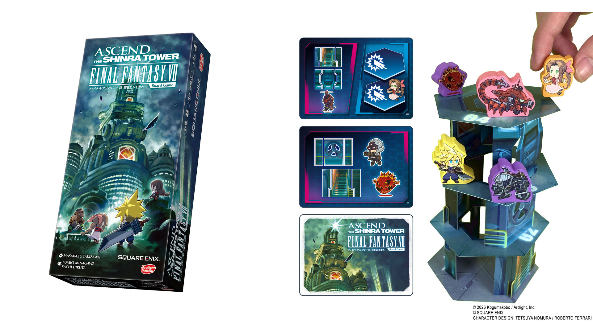 Final Fantasy VII gets a co-op board game in 2027