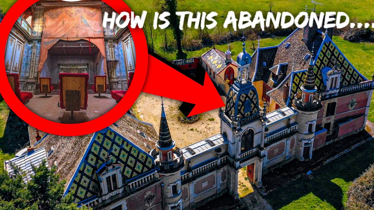 Abandoned palace of 100 secret doors (mind blowing finds)
