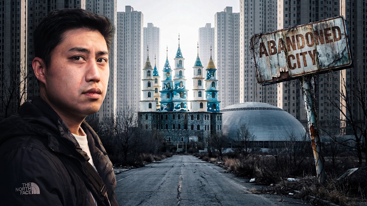 Inside China's largest abandoned $14 billion ghost city (nobody is here)