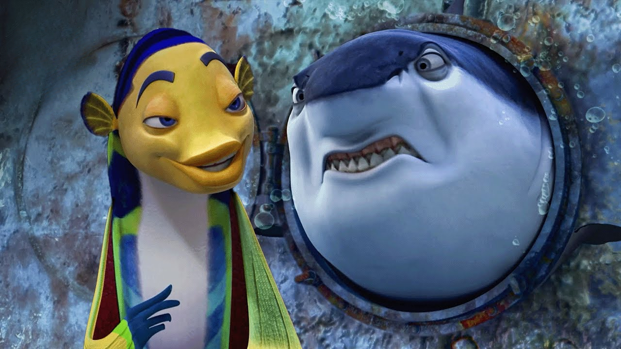 Oscar tries to save Angie (Will Smith) | Shark Tale