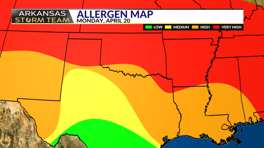 Arkansas Storm Team blog: Arkansans with allergies feel the effects ...