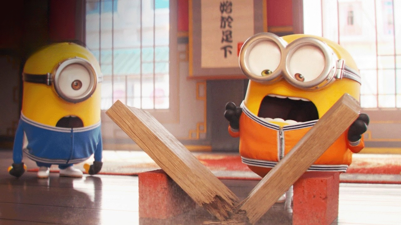 Minions learn kung fu from Master Chow | Minions: The Rise of Gru