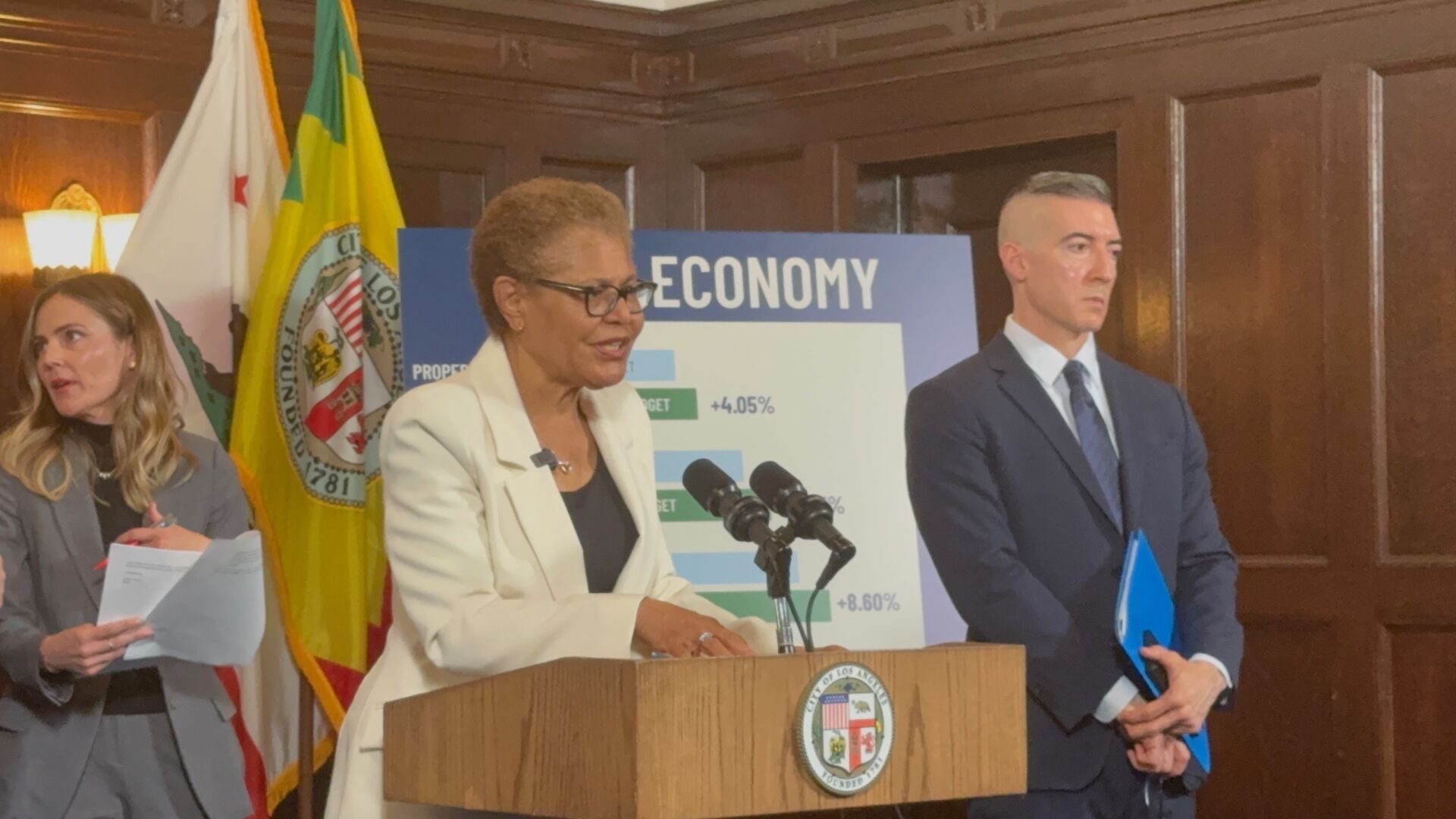 A full breakdown of Mayor Bass's proposed budget for 2026–27