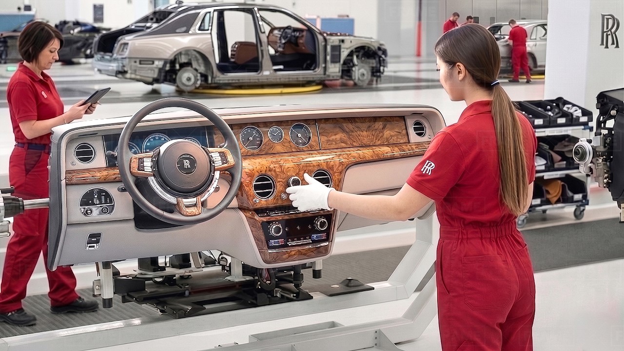 How they build the most expensive Rolls Royce from scratch - production ...