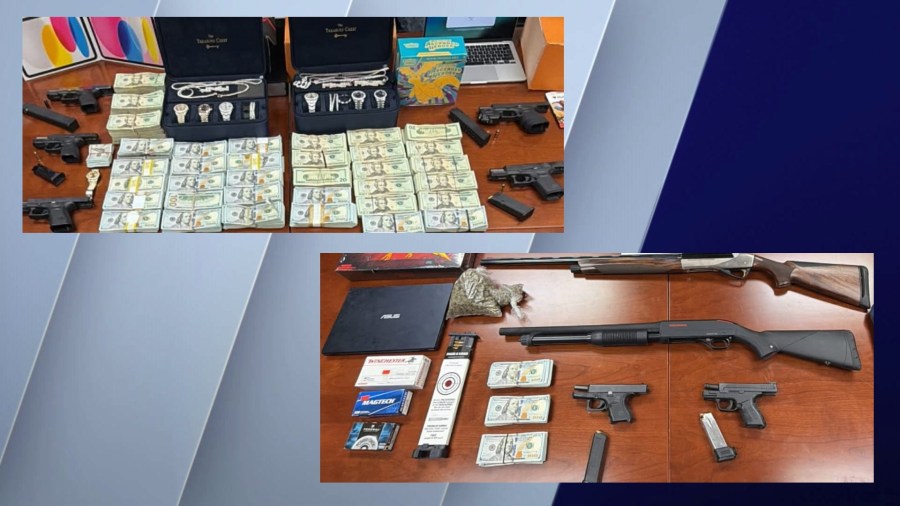Chicago police seize $280K in cash, 9 firearms in burglary investigation