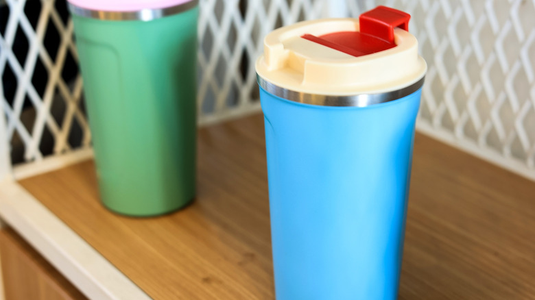 Keep drink tumblers organized with an item you can snag from Five Below