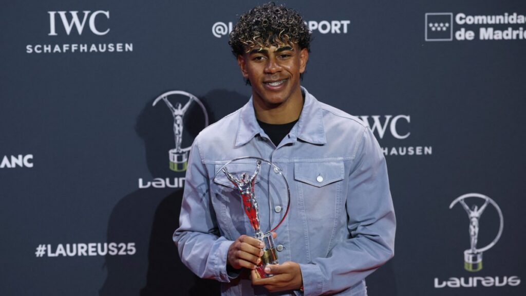 Lamine Yamal y el Paris Saint-Germain, premiados en los Laureus 2026 ...