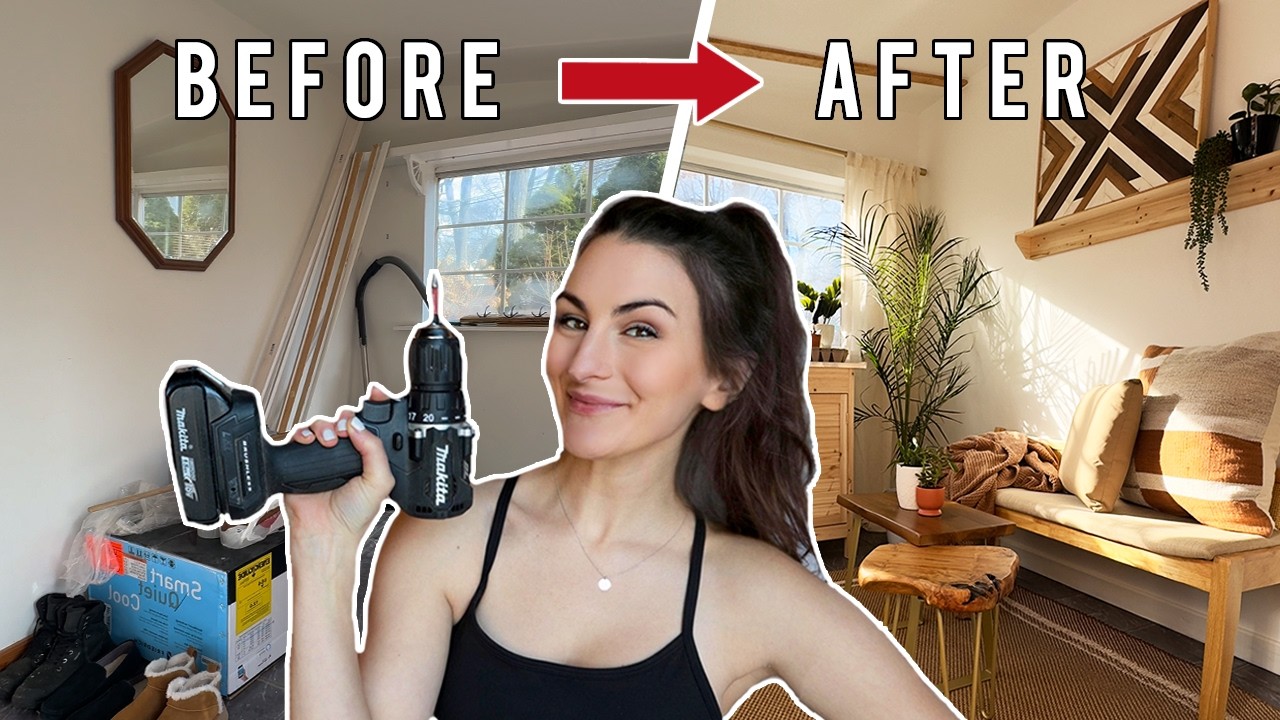 I transformed my tiny entryway in 2 days!