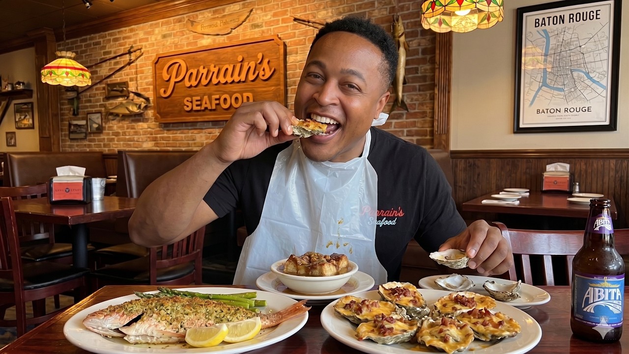 Baton Rouge food tour pt. 1 | Trying Parrain's Seafood