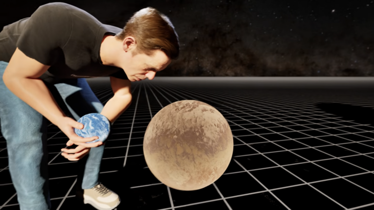 The true scale of the largest objects in the universe