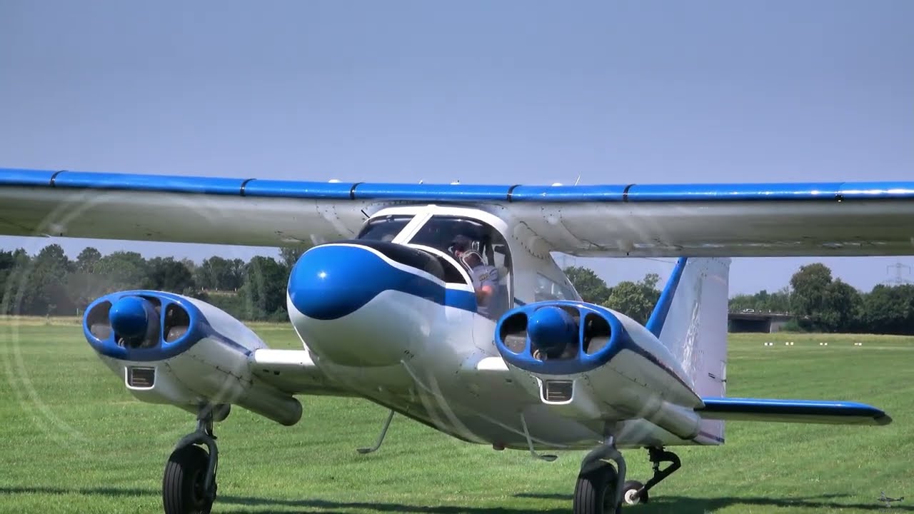 Watch this Do-28 lift off a grass strip - "It barely needs a runway"
