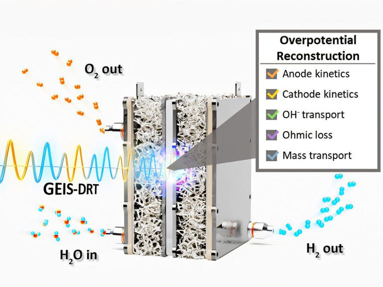 New two-electrode method tracks water electrolysis degradation in real time