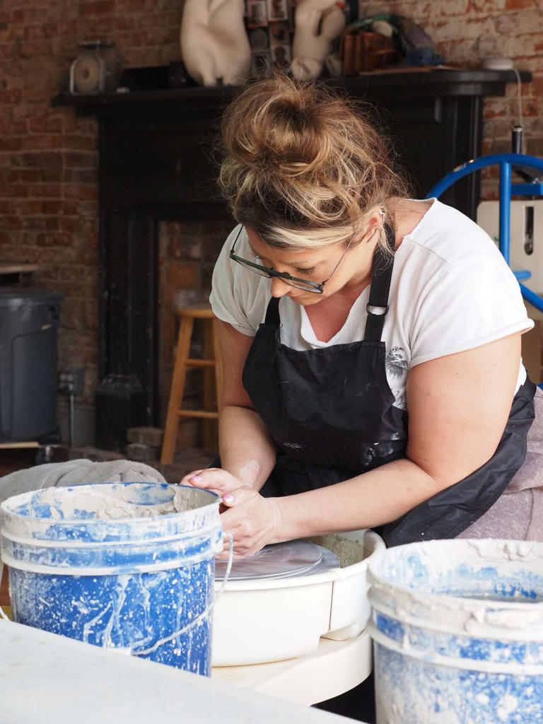 Jacoby Arts Center workshop lets adults try the pottery wheel