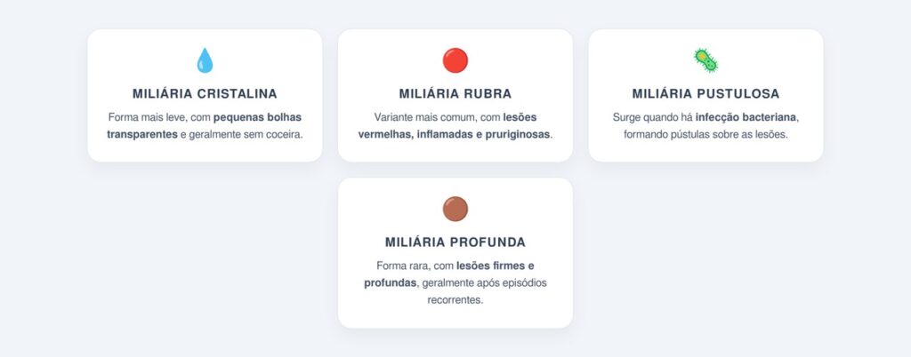 O que é brotoeja e como ela é tratada?