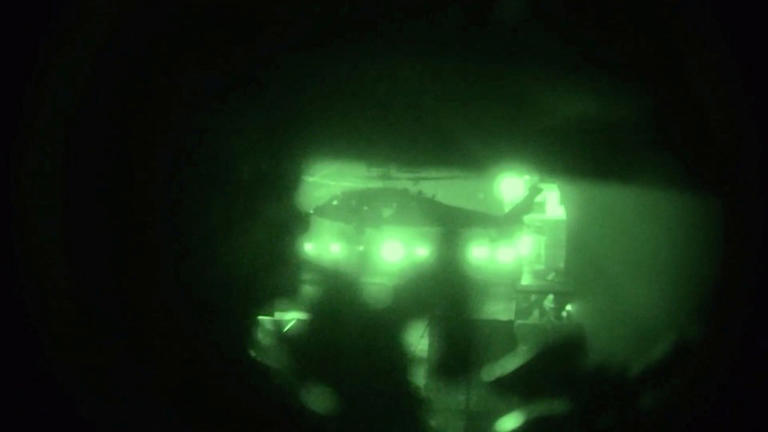 Dramatic video shows US Marines rappelling onto ship to enforce Trump’s ...