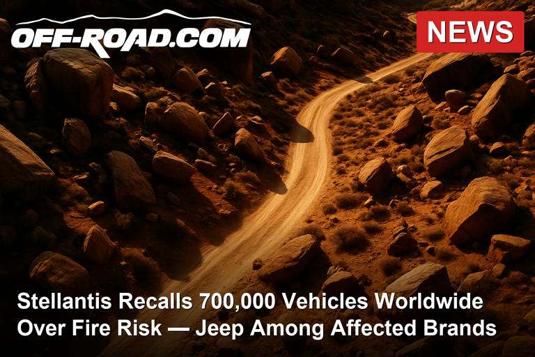 Stellantis recalls 700,000 vehicles worldwide over fire risk; Jeep ...