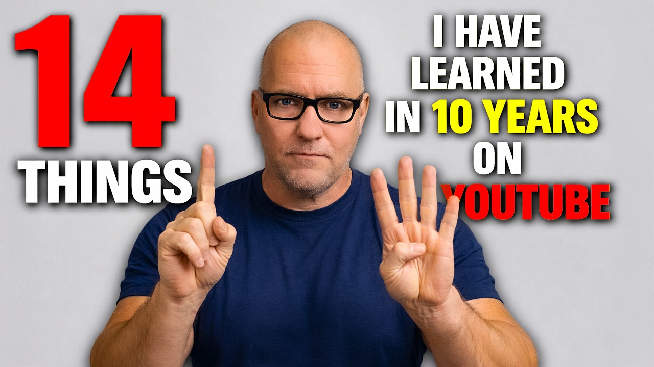 14 Things I Have Learned in 10 Years on YouTube