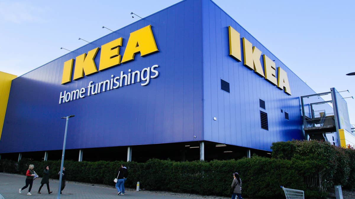 IKEA is selling a gorgeous floor lamp that's basically a functional ...
