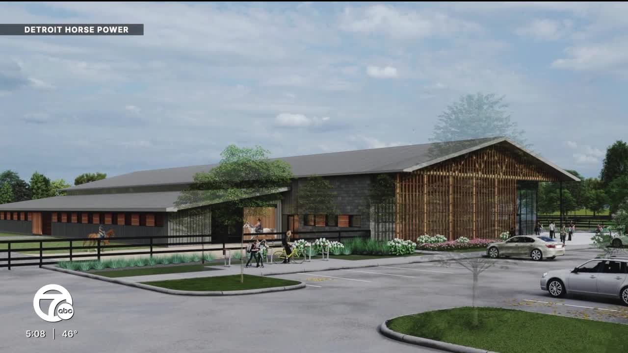 Detroit Horse Power builds nation's largest urban equestrian center