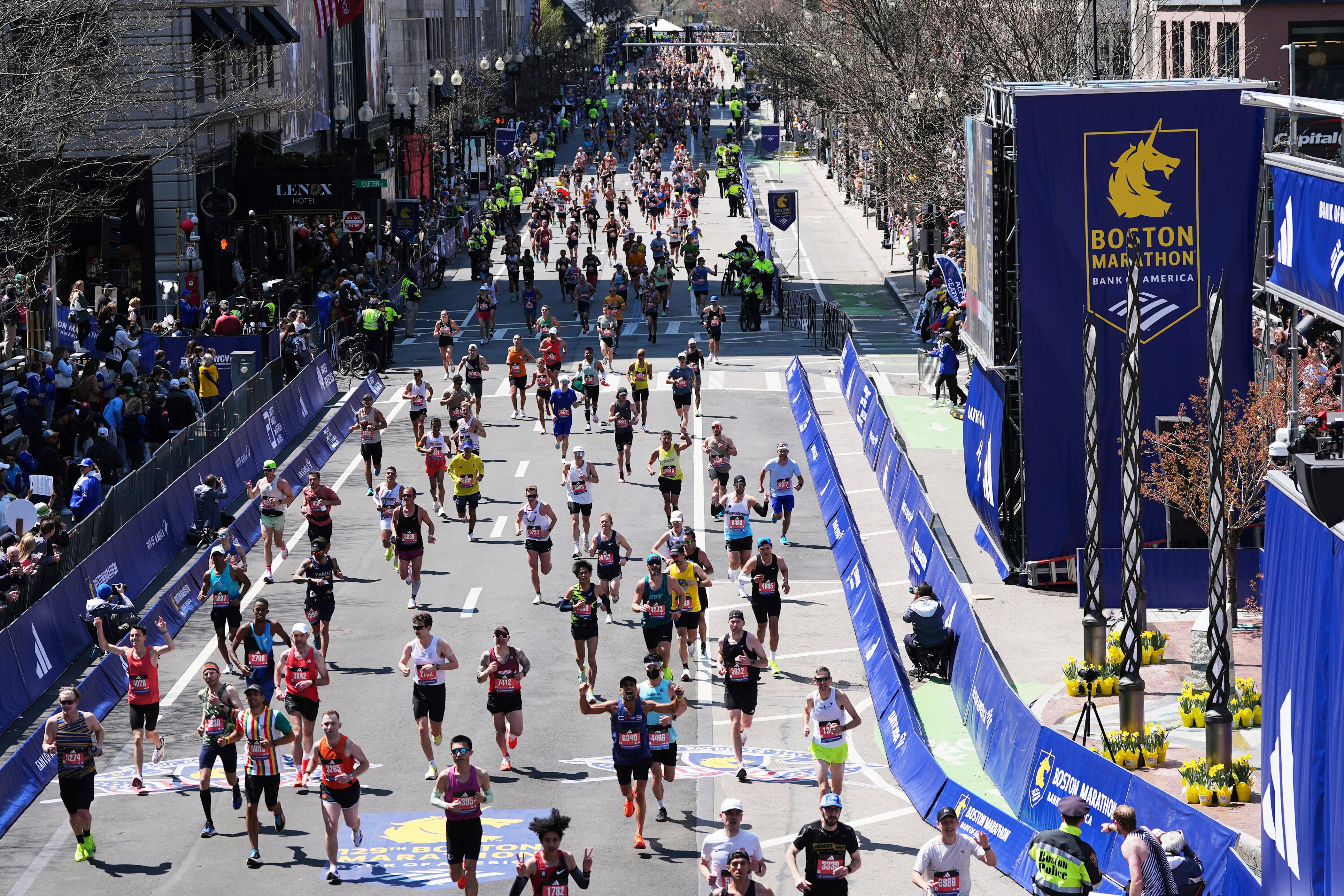 Michigan runner fulfills dream of running Boston Marathon with her mom