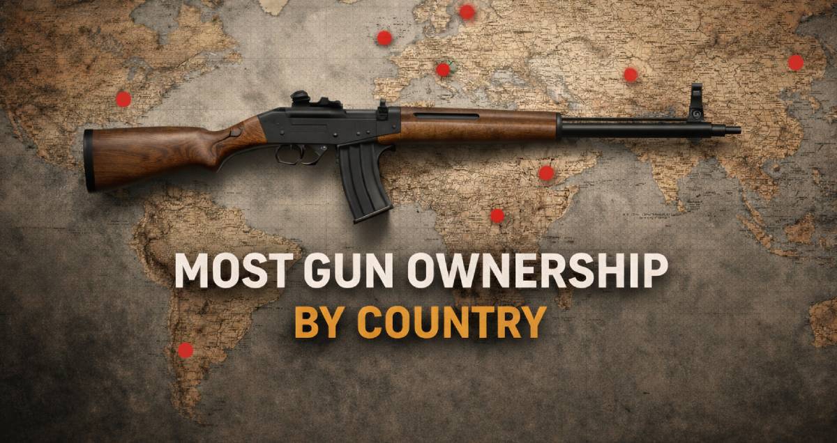 The countries with the highest gun ownership rates in the world