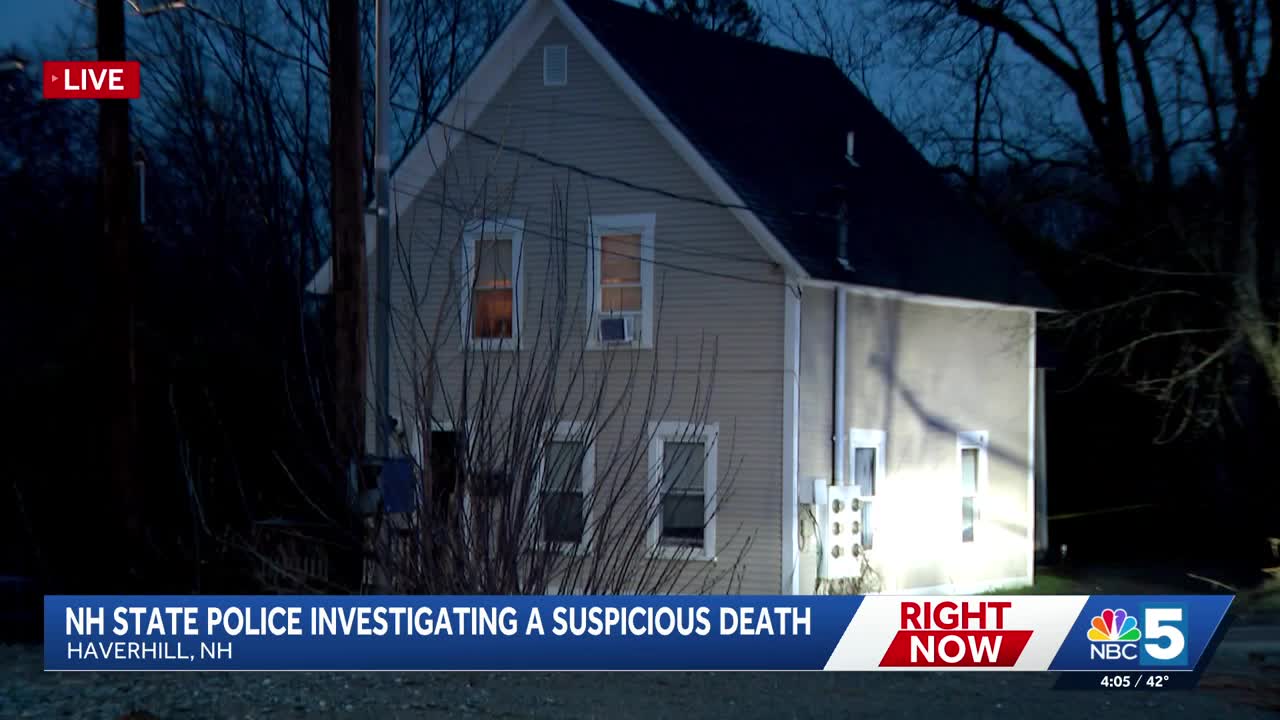 Police investigating suspicious death in Haverhill, NH