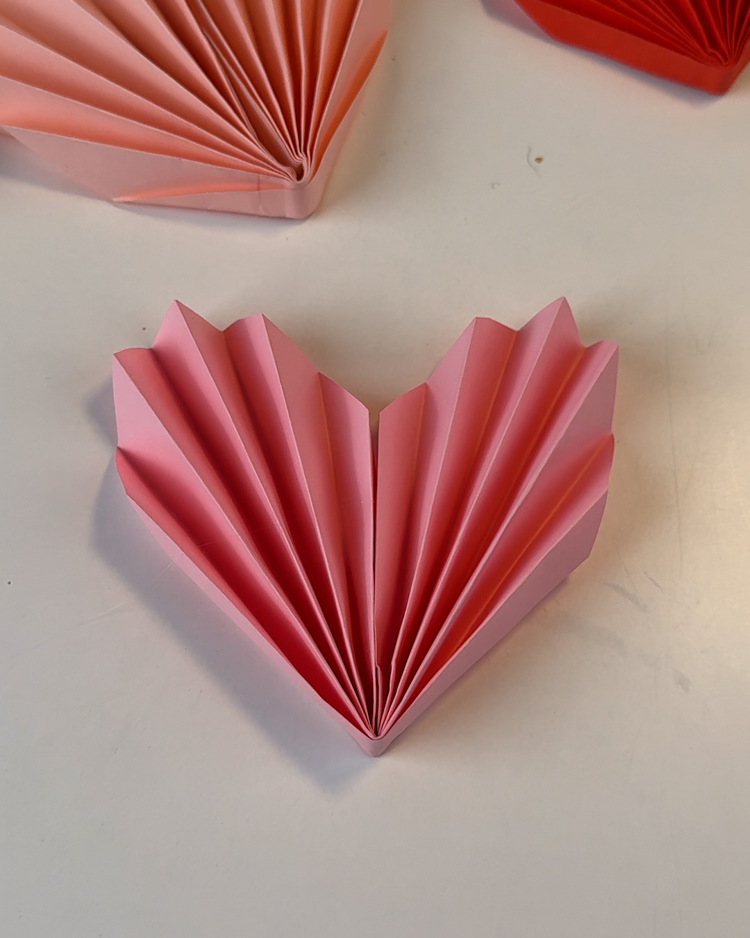 Valentine's Day heart shaped paper crafts💖