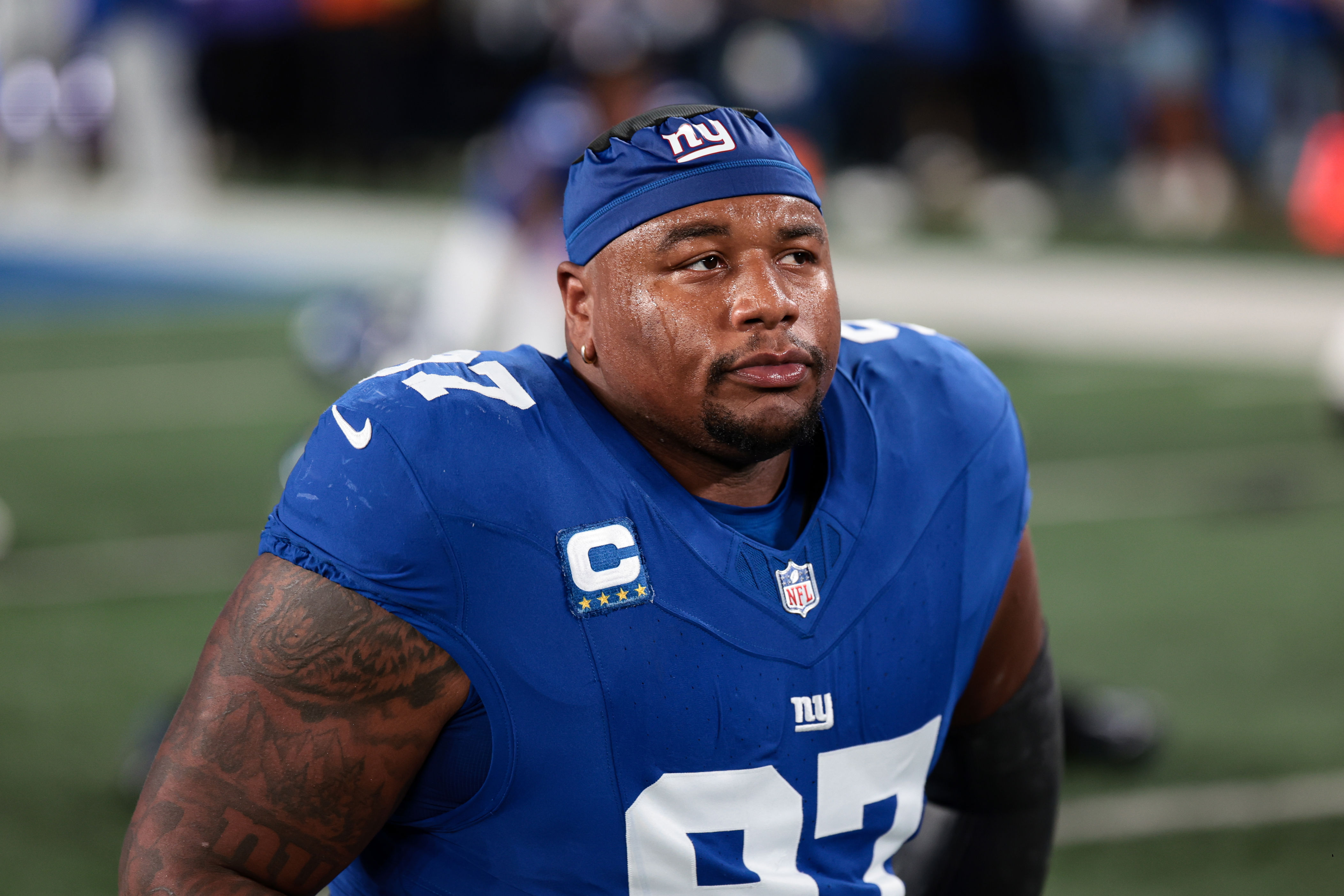 Dexter Lawrence sends message about Giants' Jaxson Dart after Bengals trade