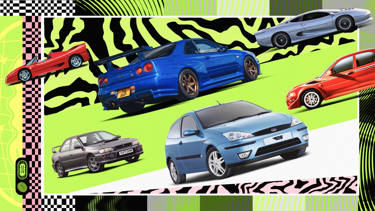 Motoring's golden age? Here are the 50 greatest cars of the ‘90s