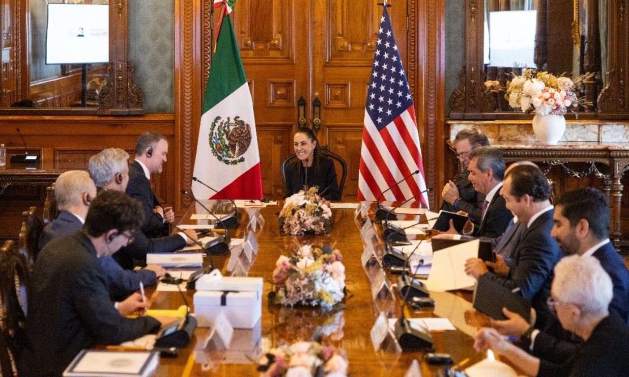 Seguimos avanzando positivamente, dice Sheinbaum tras reunión con ...