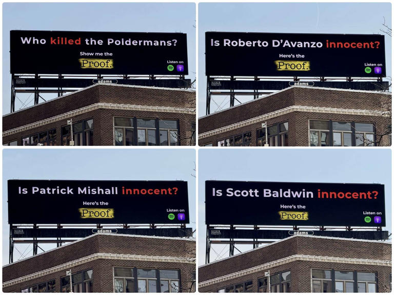 Why are new billboards in Kalamazoo questioning old murder convictions?