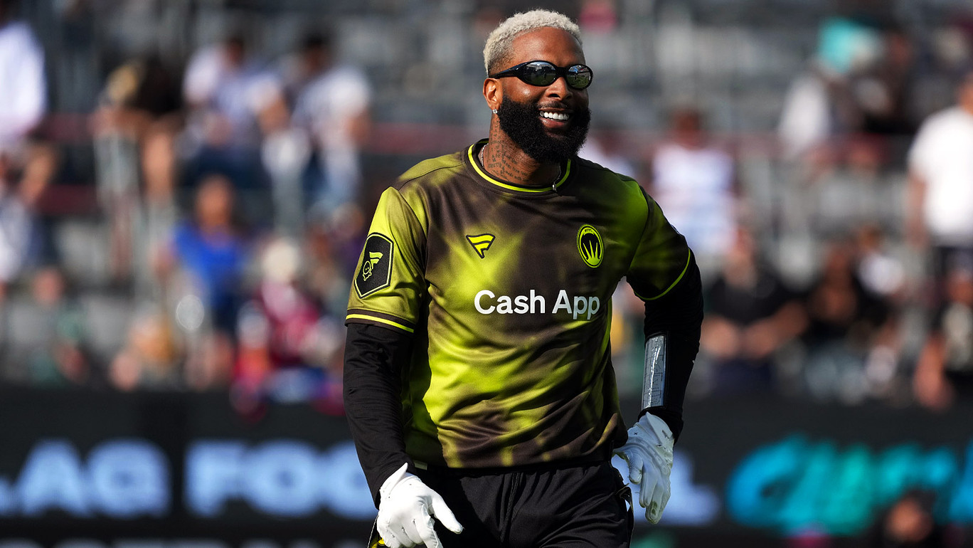 Odell Beckham Jr. working out for Giants after flag football dominance
