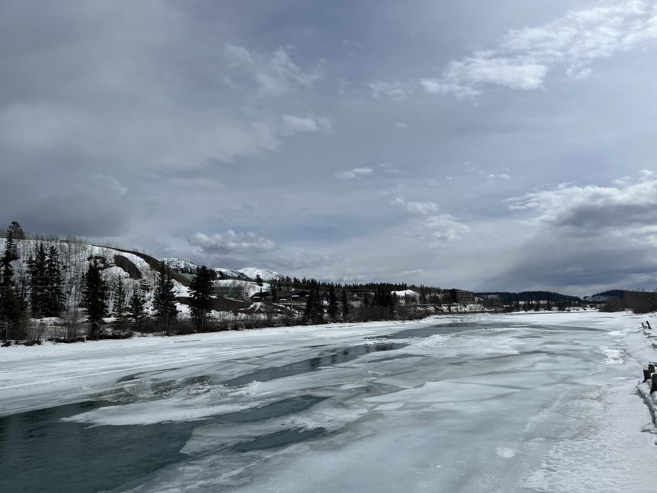 Flood risk 'above average' for much of Yukon, with lots of snow yet to melt