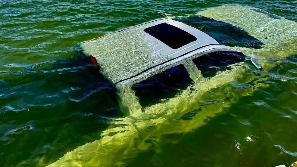 Parking brake reminder: Truck and trailer pulled from Bass Lake boat launch
