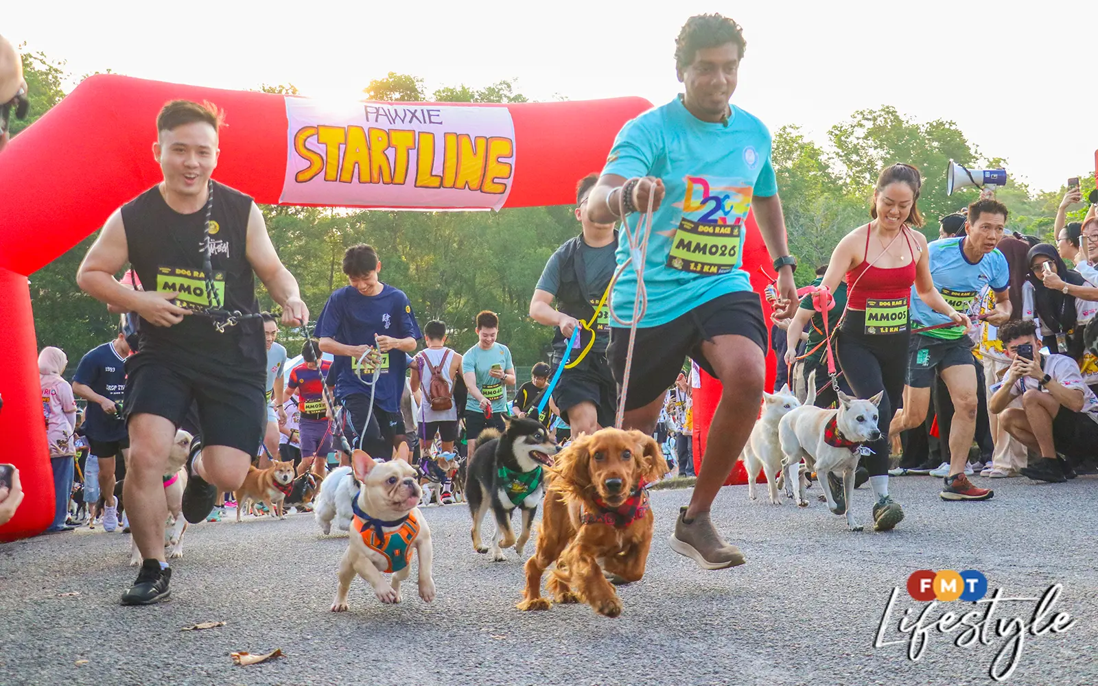A barking good time as dogs run riot at Dogathon 2026