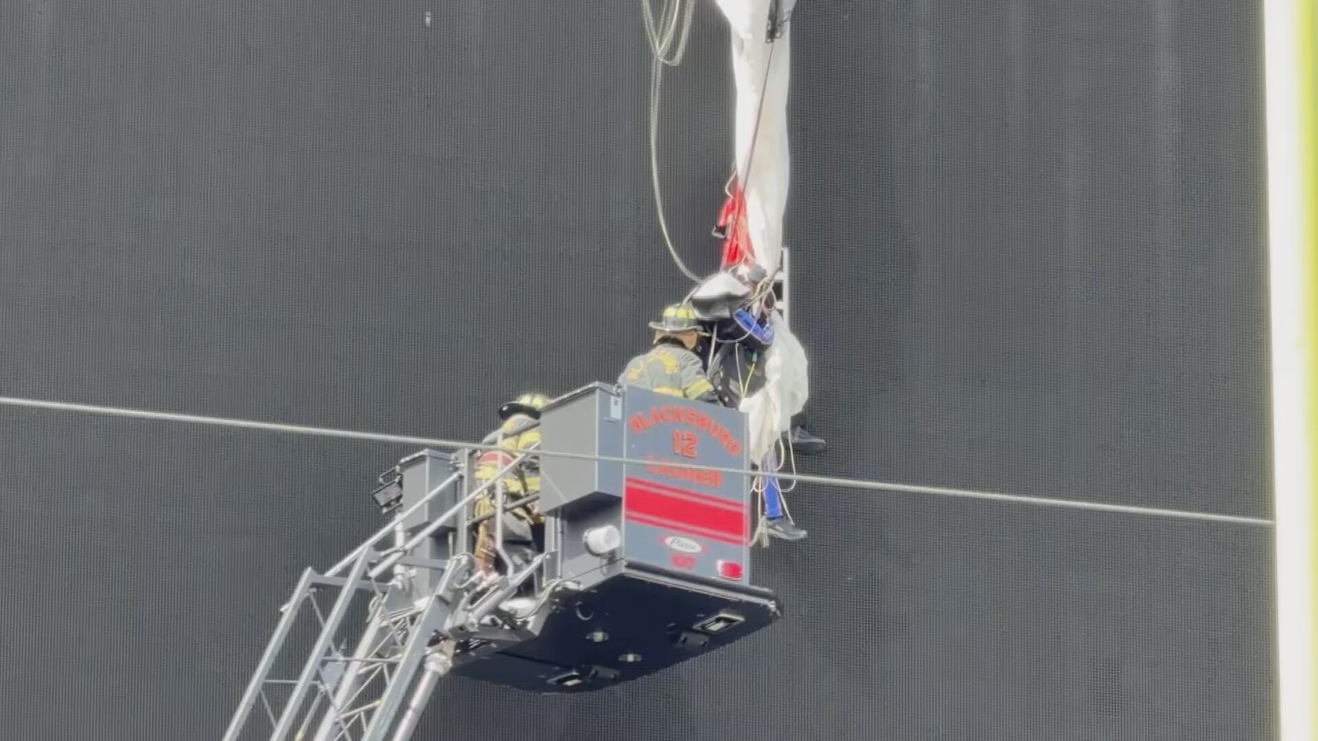 Blacksburg Fire Department adds Virginia Tech parachute rescue to list ...