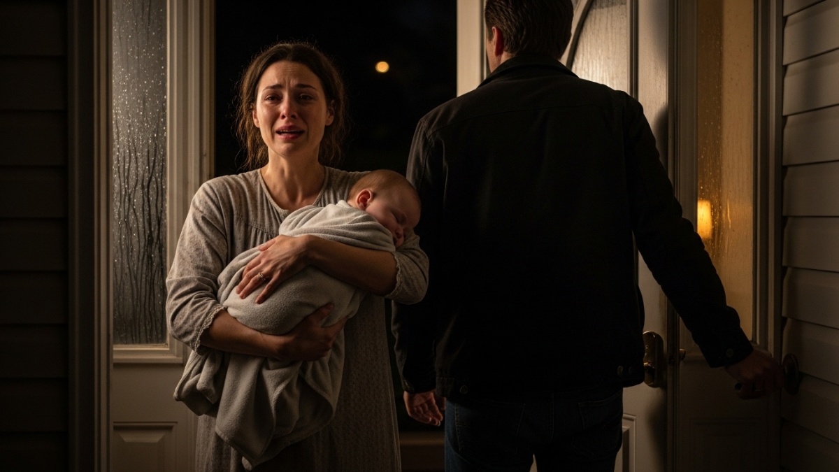 He asked me for a divorce at midnight, I was in shock, my husband left ...