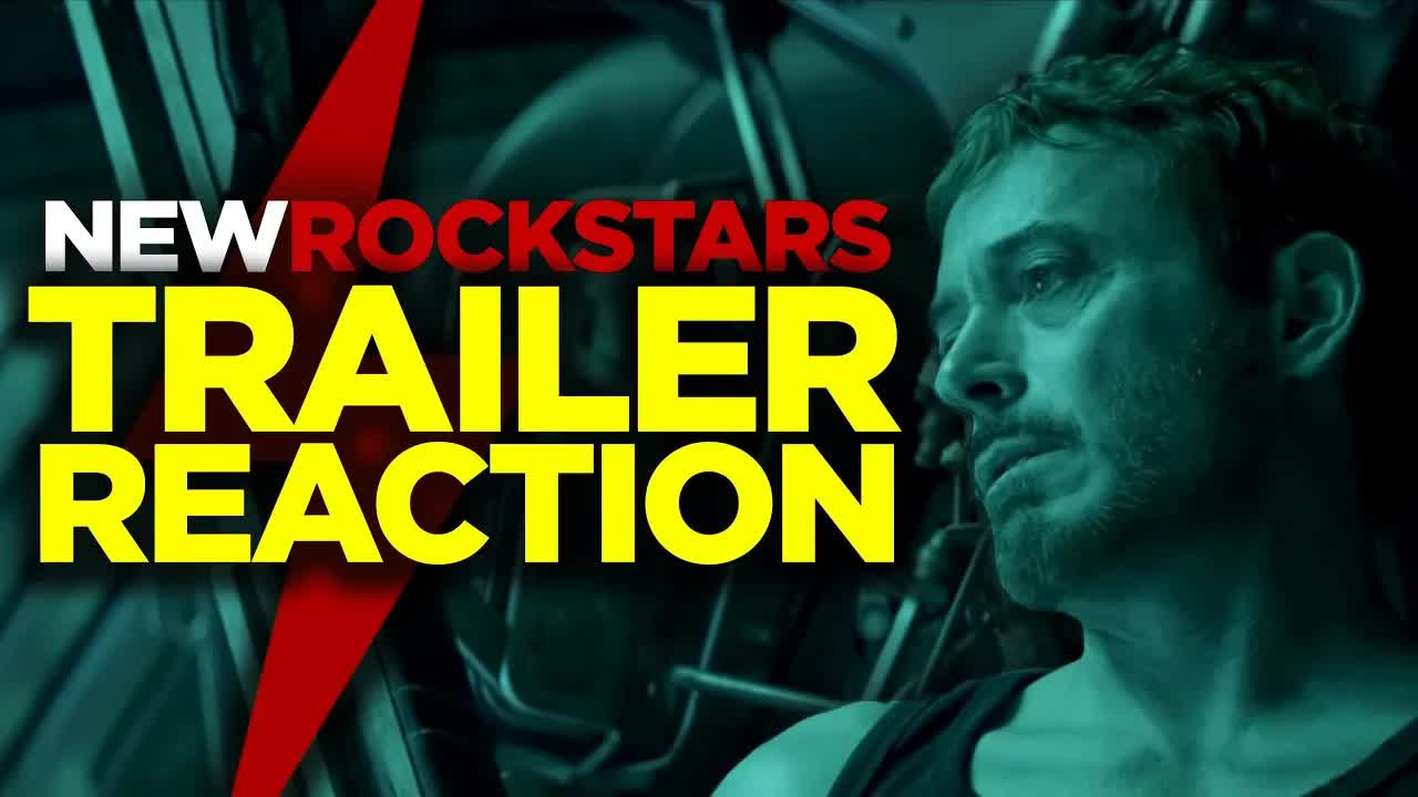 Avengers Endgame trailer reaction #newrockstarsnews