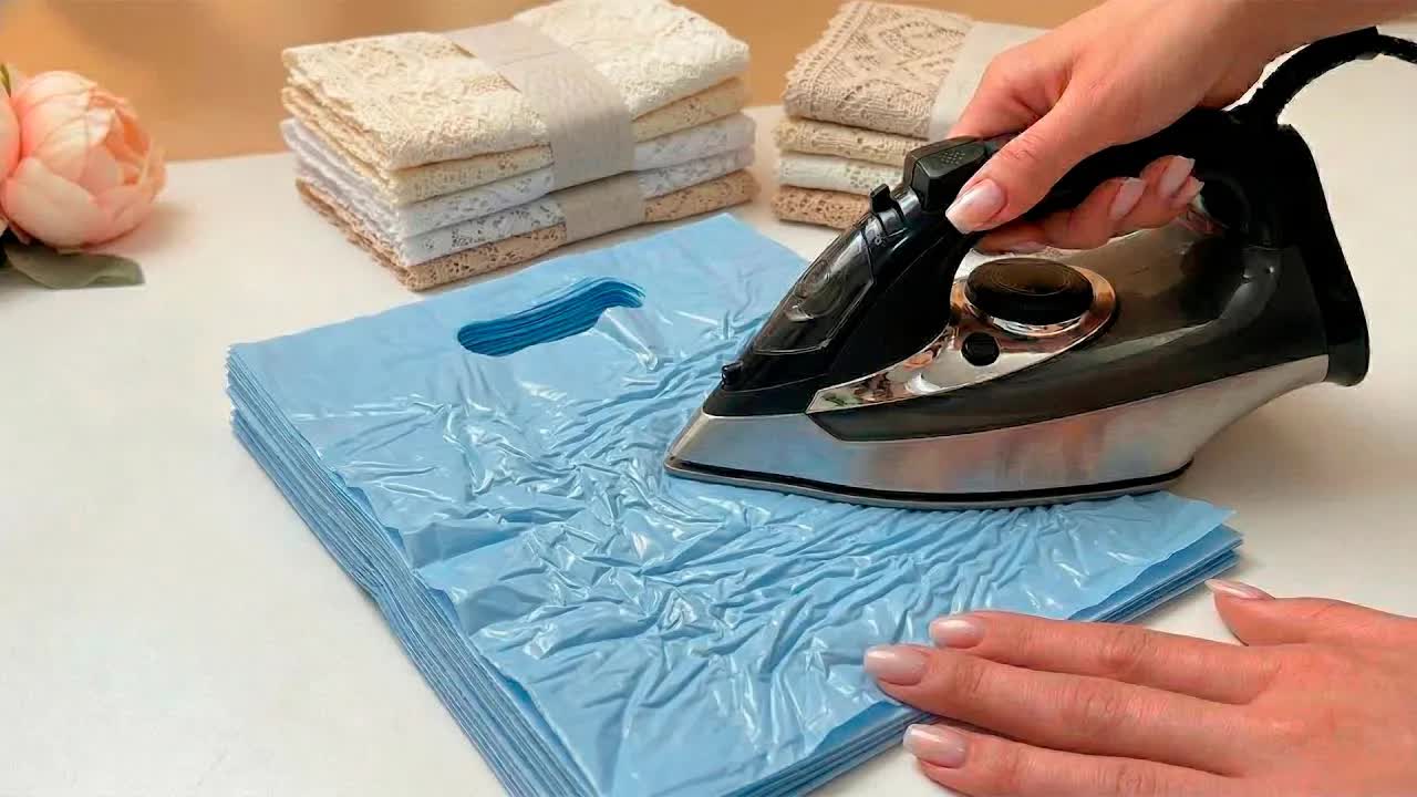 Turn old plastic bags into a beautiful home decor item! The best of ...