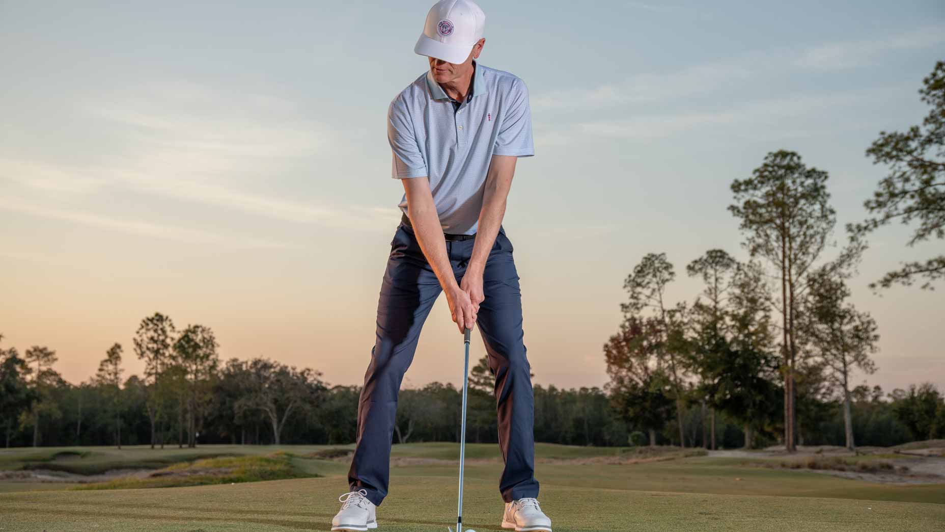 Want to find the perfect posture for your golf swing? Try this