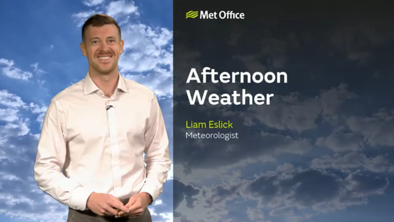 Met Office Monday afternoon weather forecast 06/04/2026