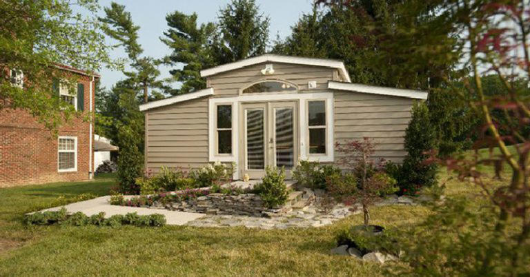 Granny pods now allow your aging parents to live in your backyard