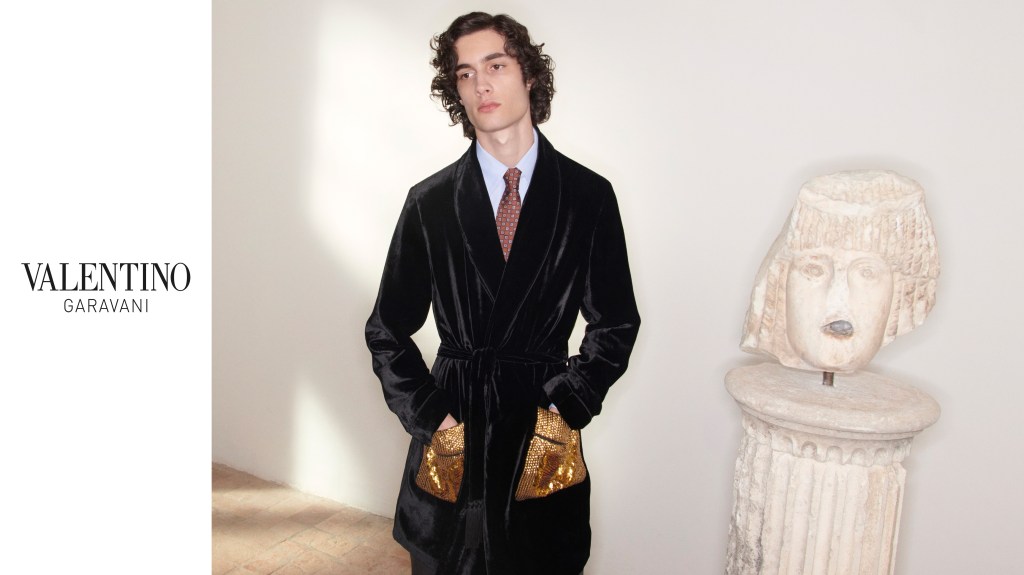 Sombr stars in Valentino pre-fall 2026 campaign set in Cy Twombly's palazzo