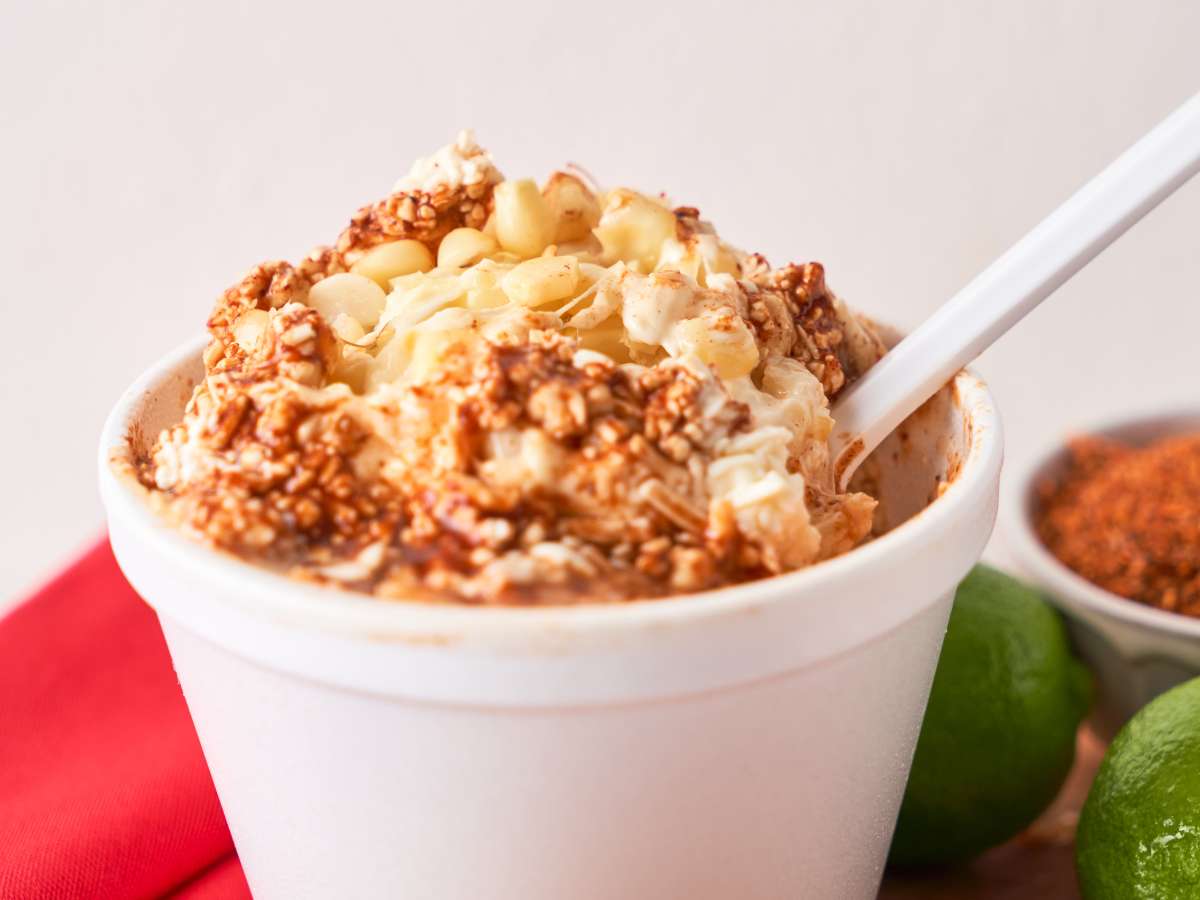 Tradicionales esquites hervidos para botanear, tan ricos como en los ...