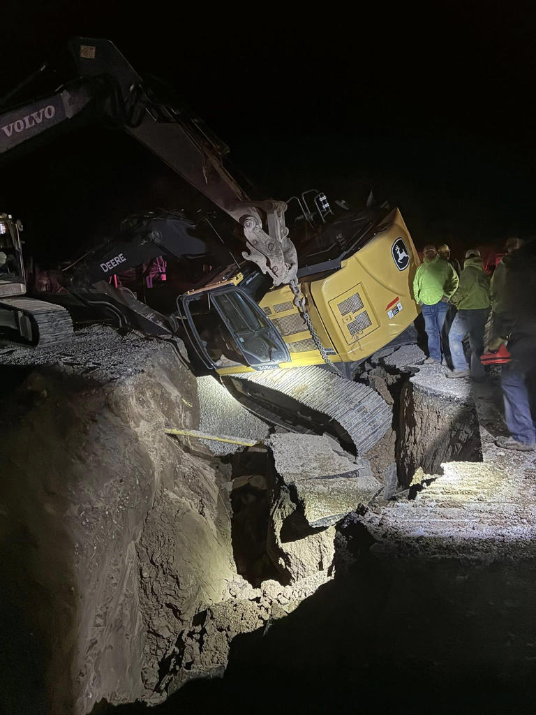 Gas line ruptured in Kewaunee now restored