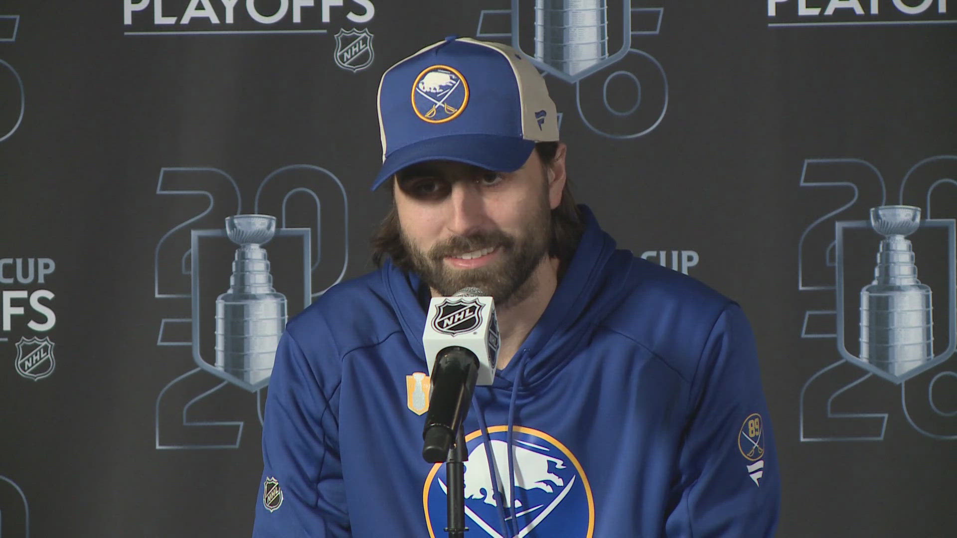 Alex Tuch reflects on an unforgettable first playoff game for the ...