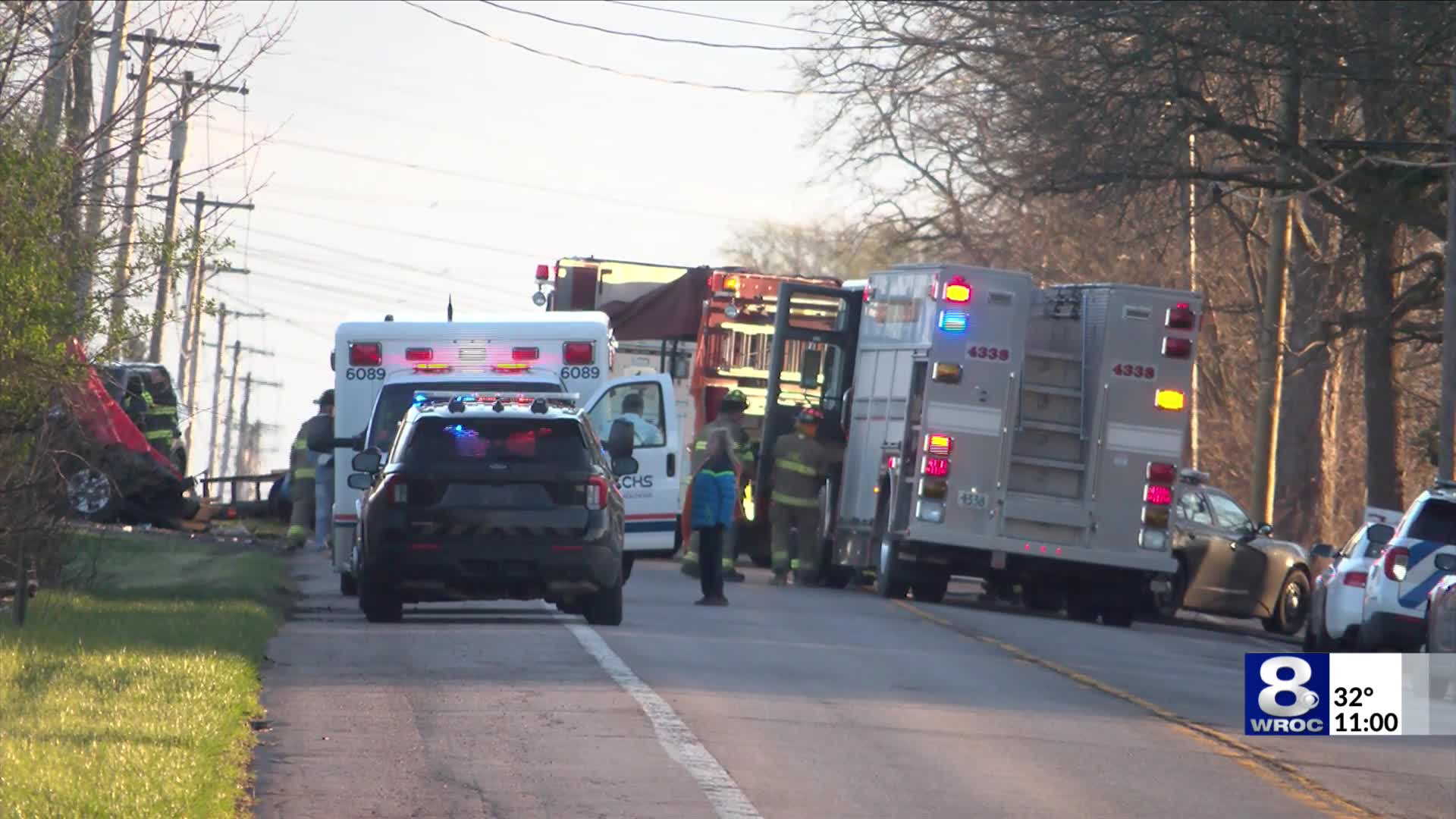 Driver killed in head-on crash on Scottsville Road in Chili